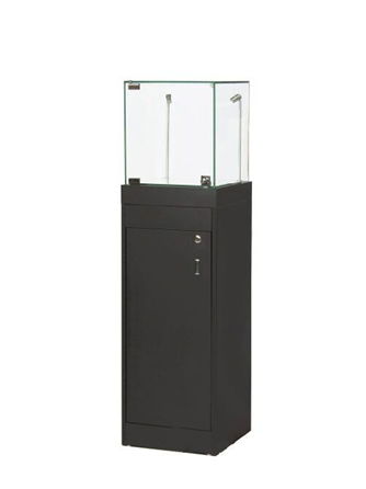 Pedestal with Cabinet – Store Fixture Showcase