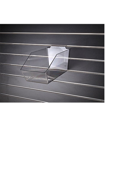 Slatwall Acrylic Bin – Store Fixture Showcase