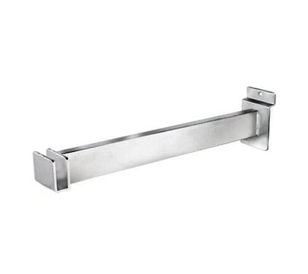 Slatwall Rectangular Hangrail Bracket – Store Fixture Showcase