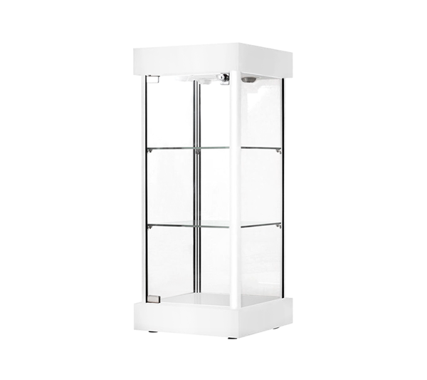 White Countertop Showcase – Store Fixture Showcase