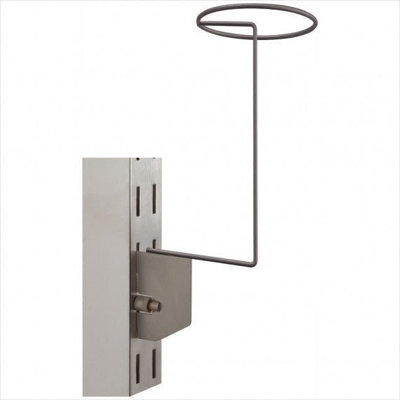 Millinery display for heavy duty slotted clothing rack – Store Fixture ...