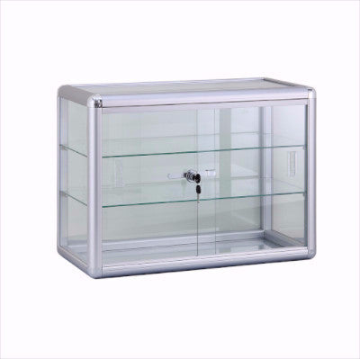 Get an Aluminum Frame Glass Display Showcase – Store Fixture Showcase
